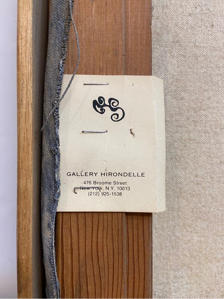 Vintage 1985 Francine Tint Large Abstract Expressionist Contemporary ...