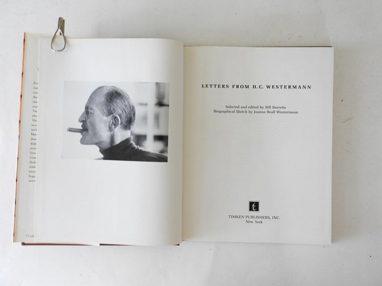 Vintage 1988 Letters From h.c. Westermann Artwork Book For Sale at 1stDibs