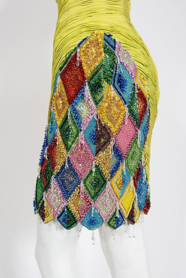 Vintage 1990 Gianni Versace Couture Beaded Playing Cards Novelty ...