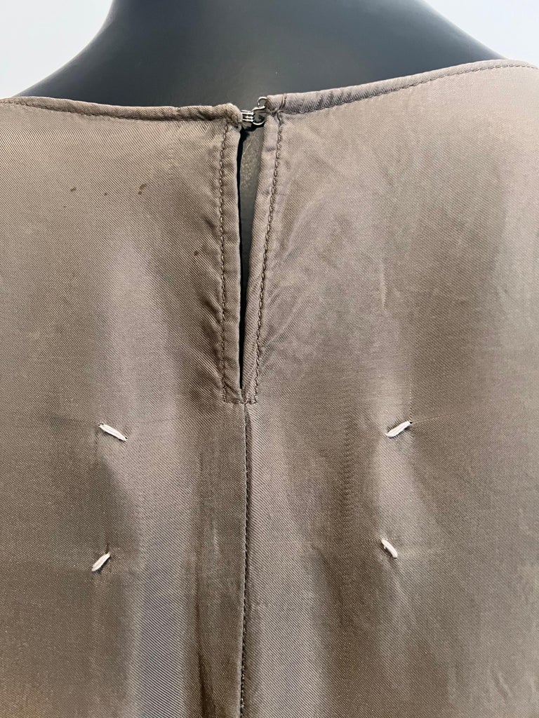 Vintage 1990’s Martin Margiela A line long deconstructed dress with ...