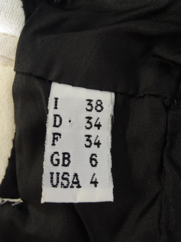 Vintage 1990s Moschino Black and White Crop Velcro Closure Blazer ...