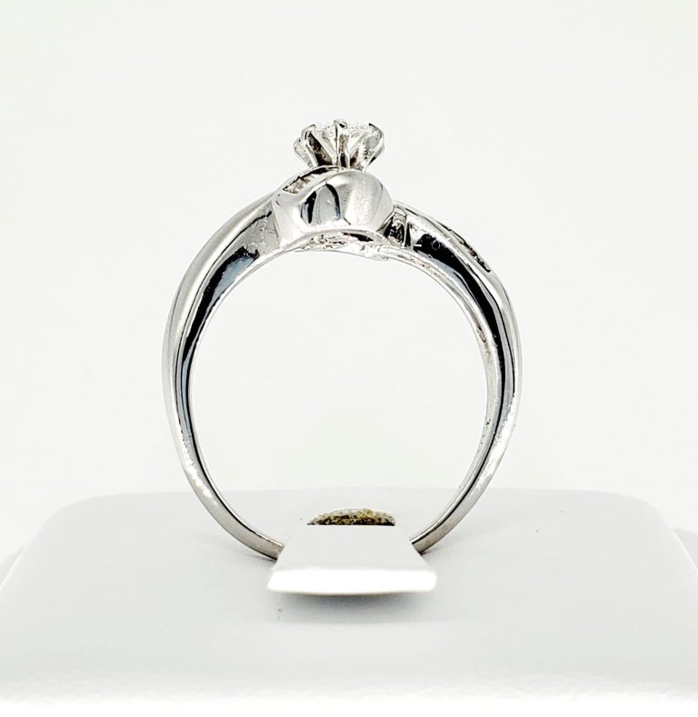 Vintage 2 Carat VS/I Marquise Diamonds Swivel Engagement Ring 14 Karat ...