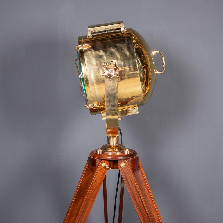 Vintage 20th Century English Naval Searchlight, c. 1950 at 1stDibs