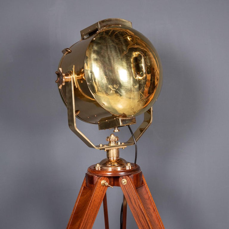 Vintage 20th Century English Naval Searchlight, c. 1950 at 1stDibs