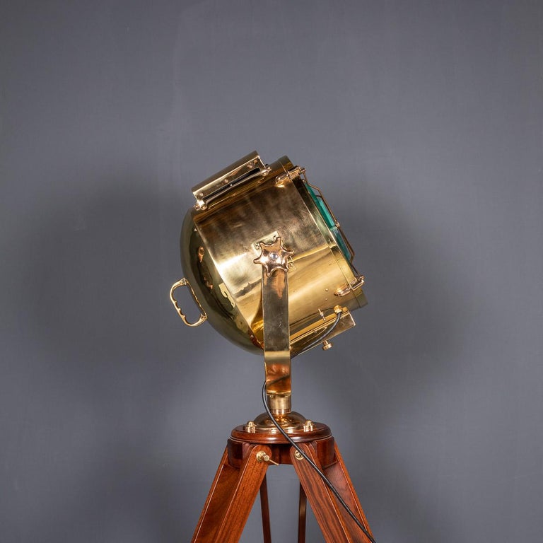 Vintage 20th Century English Naval Searchlight, c. 1950 at 1stDibs