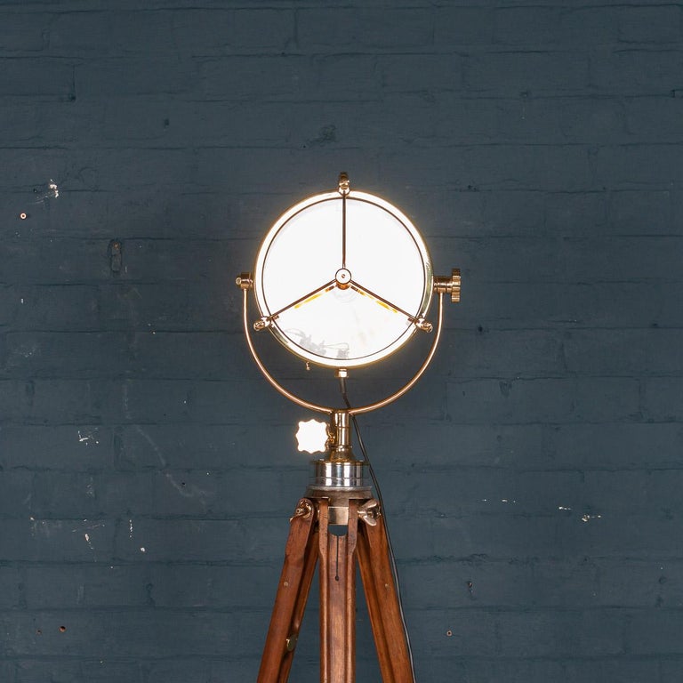Vintage 20th Century English Naval Searchlight at 1stDibs