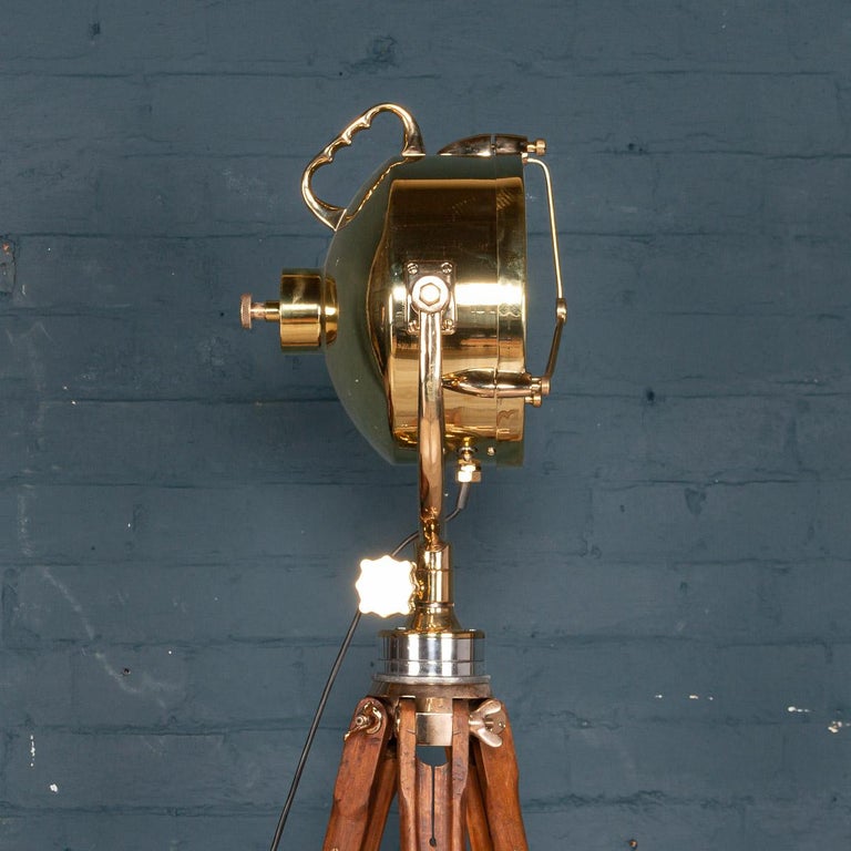 Vintage 20th Century English Naval Searchlight at 1stDibs