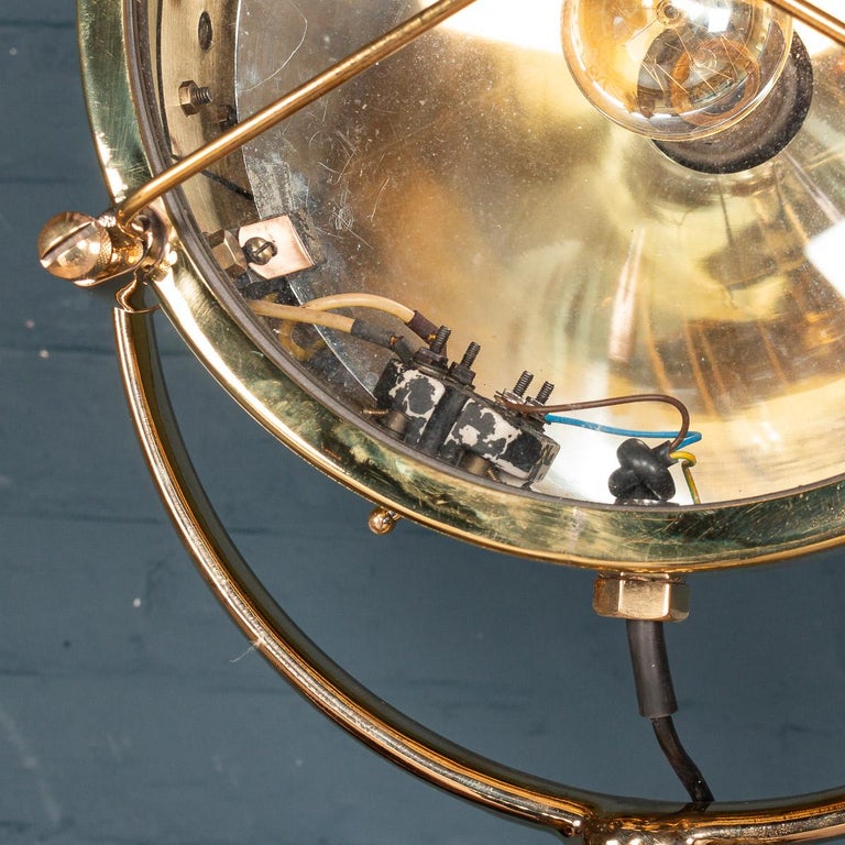 Vintage 20th Century English Naval Searchlight at 1stDibs