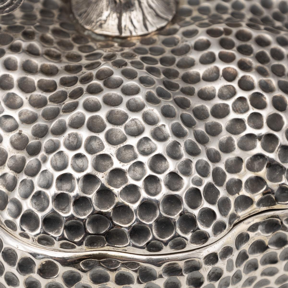 Vintage 20th Century Italian Solid Silver Dish In The Form Of A Squash ...