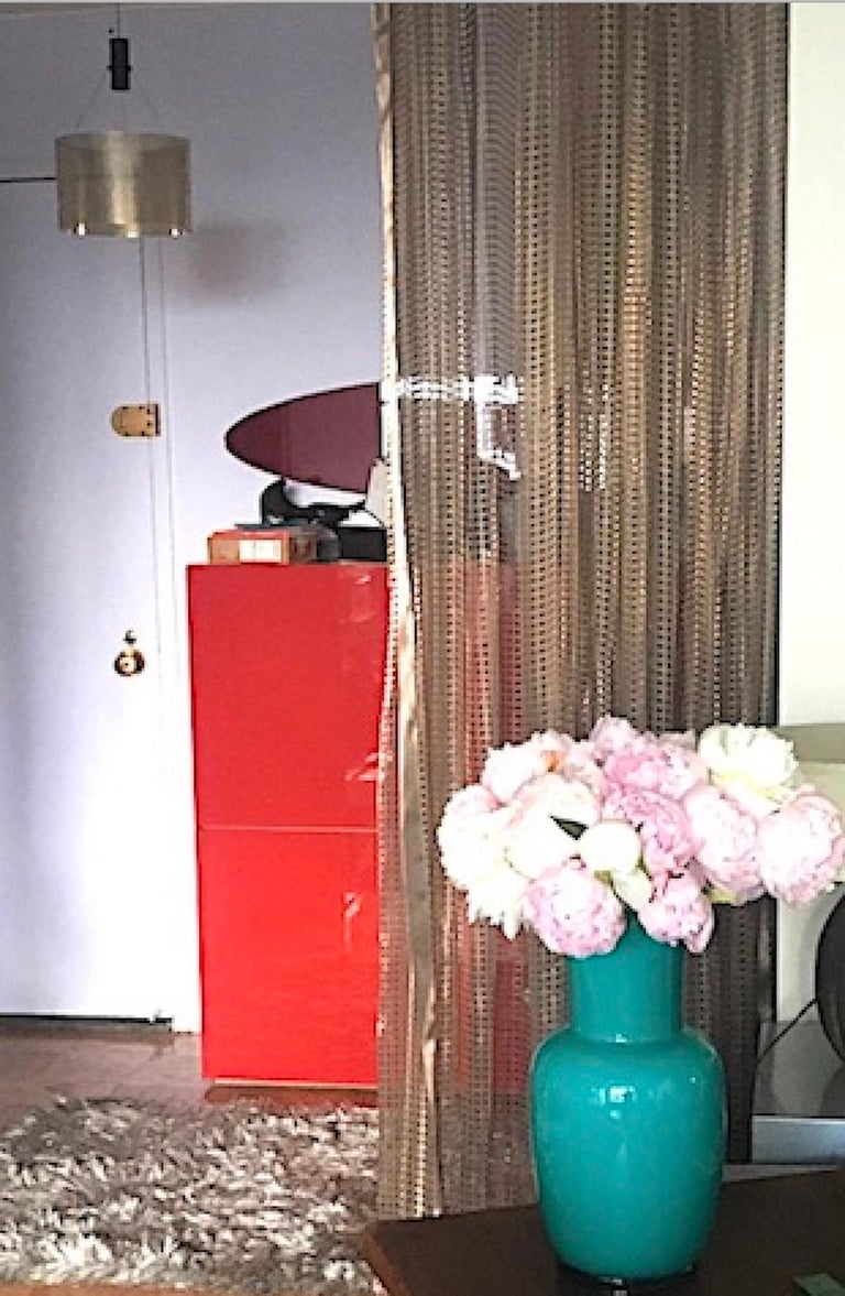 Early 21st Century Red Lacquer Bar/Cabinet, Piero Lissoni at 1stDibs