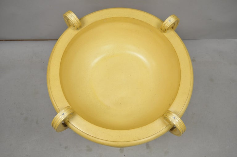 Vintage Fiberglass Urn Form Dining Table Pedestal Base For Sale at 1stDibs