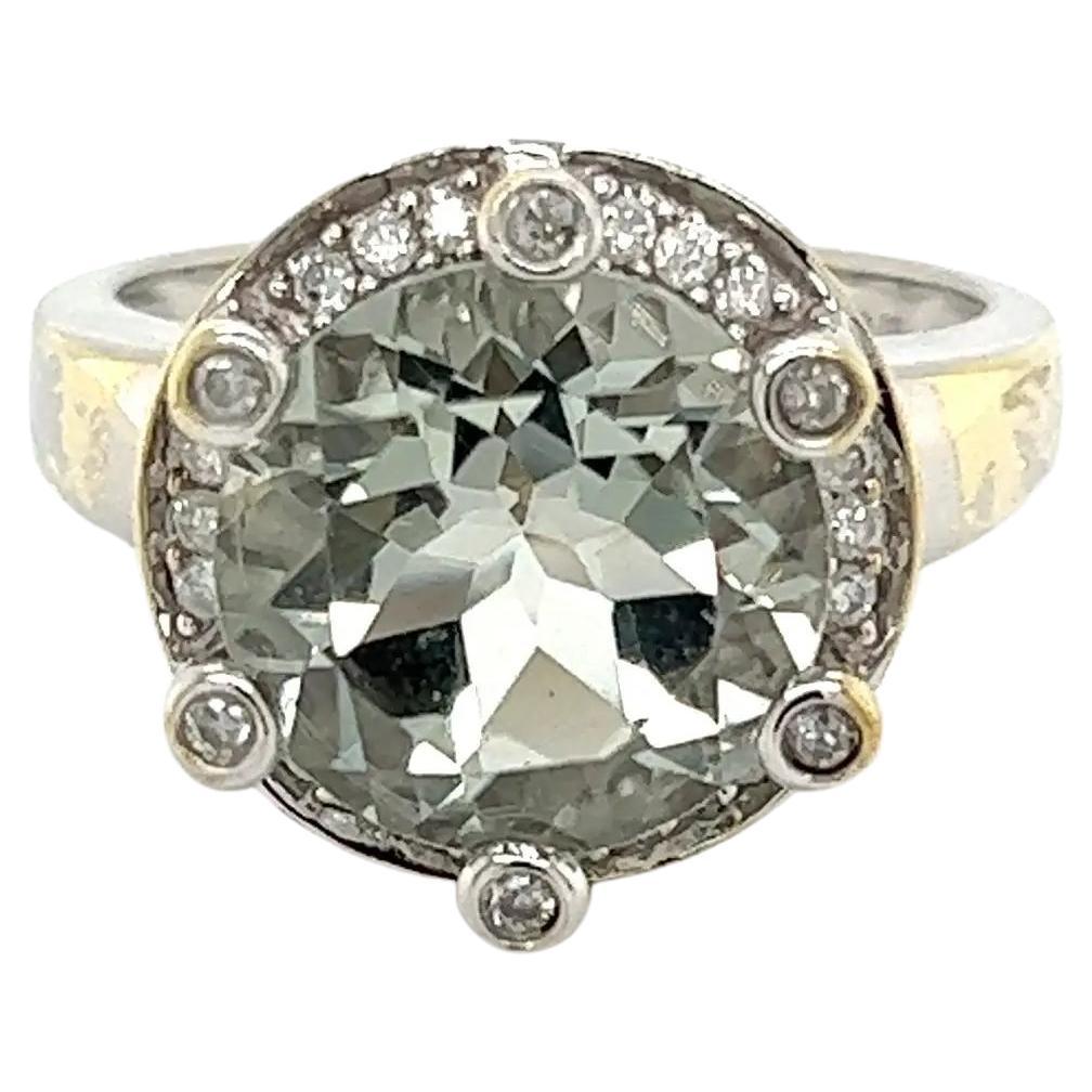 Beautiful Heart within a Heart Diamond Gold Ring Estate Fine Jewelry ...