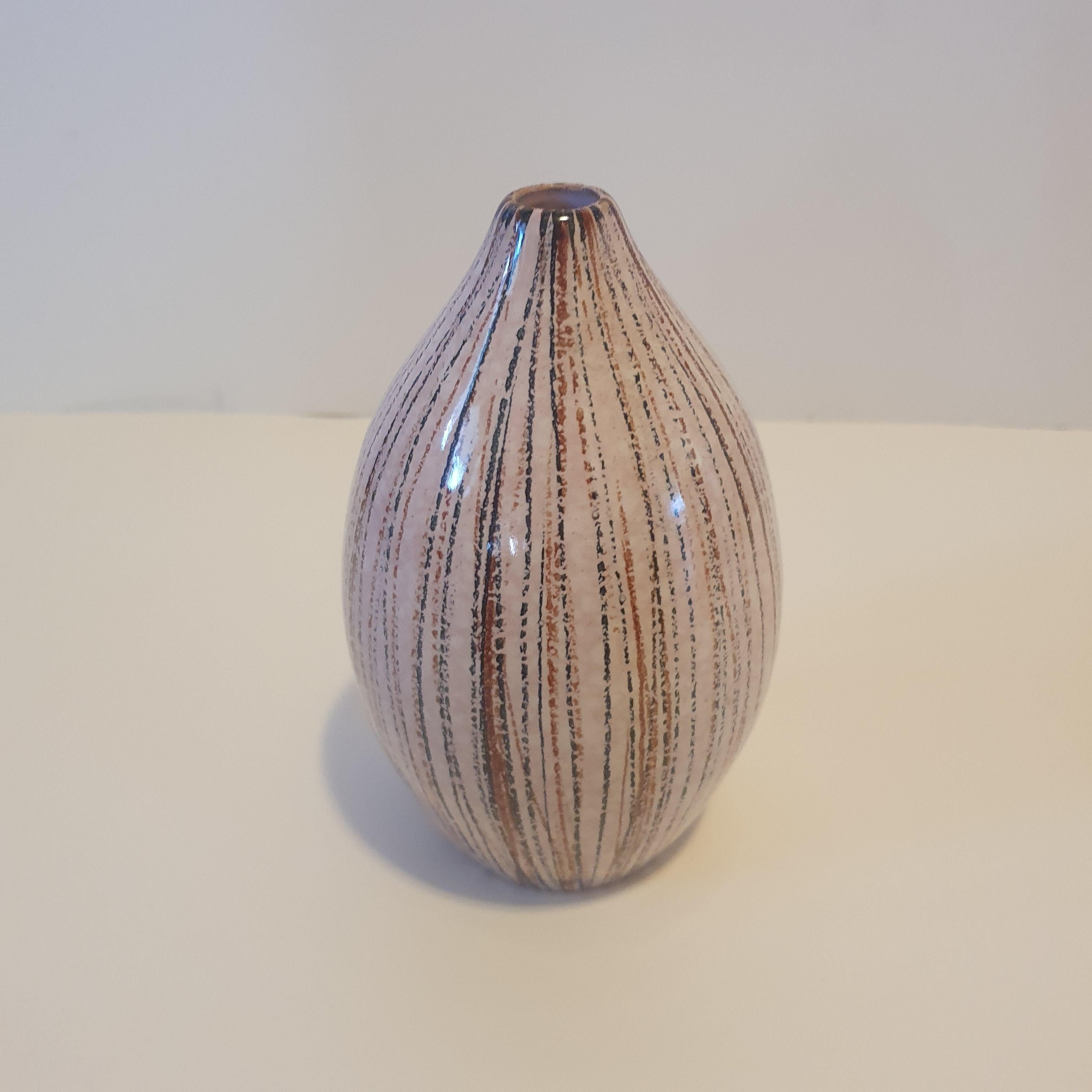 Vintage 50s Bitossi Linea Vase For Sale at 1stDibs