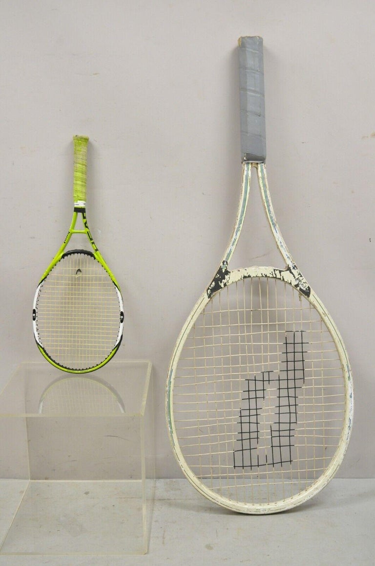Vintage 53" Oversize Prince Pop Art Wooden Tennis Racquet Store Display ...