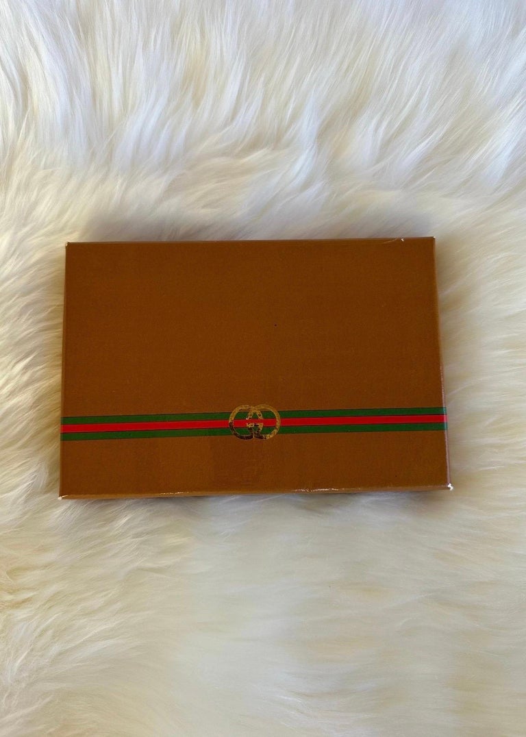 Vintage 70s Gucci Playing Cards Collectible Double Deck Monogram Sealed ...