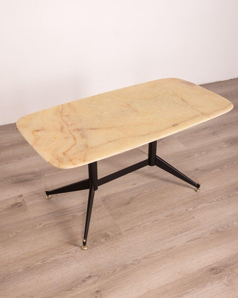 Vintage 70's Table in Onyx Italian Design For Sale at 1stDibs