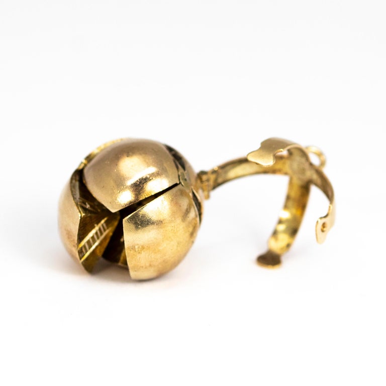 Vintage 9 Carat Gold Masonic Orb at 1stDibs