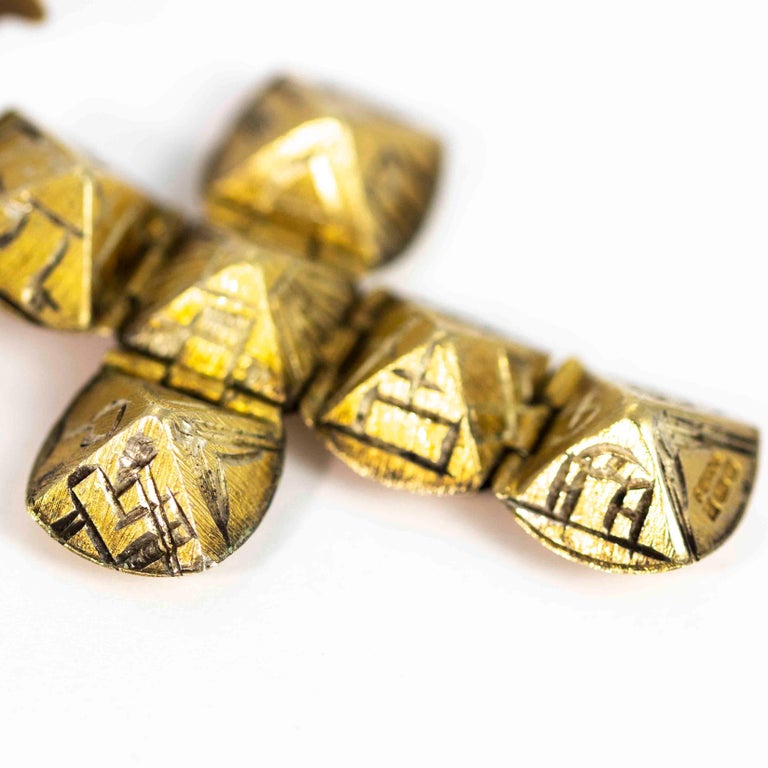 Vintage 9 Carat Gold Masonic Orb Pendant at 1stDibs