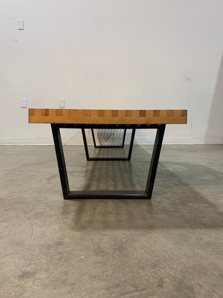 Vintage 92 1/2” George Nelson Platform Bench at 1stDibs