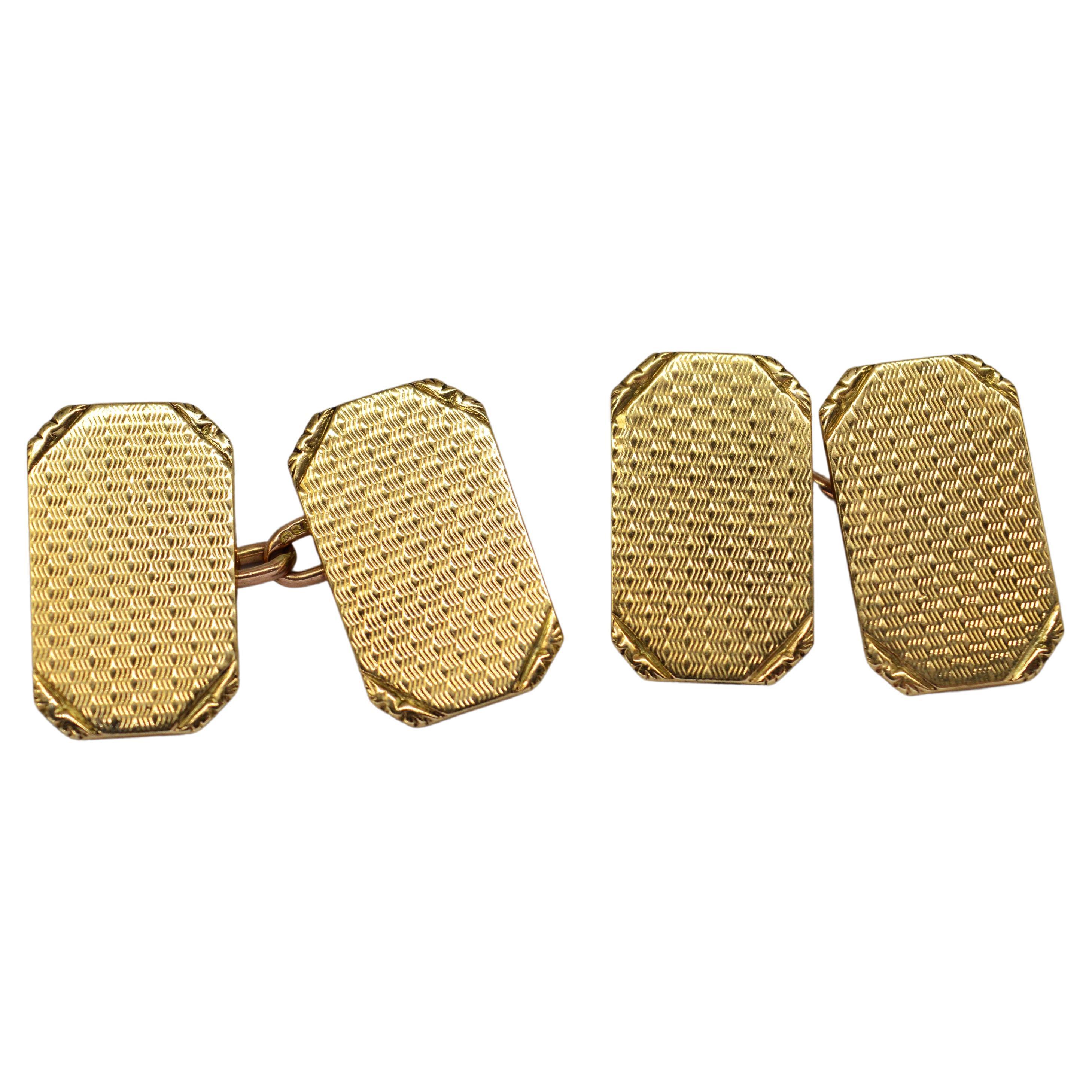 Tiffany and Co Antique 14K Gold Art Deco Blue Enamel 1920's Classic ...