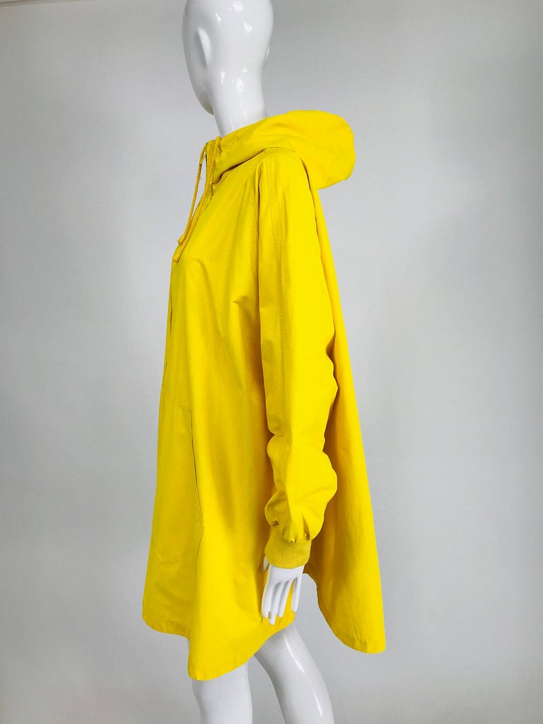 Vintage A Line Anne Klein Bright Yellow A Line Zip Front Jacket with ...