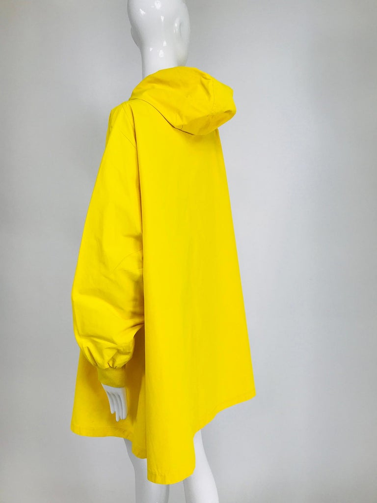 Vintage A Line Anne Klein Bright Yellow A Line Zip Front Jacket with ...