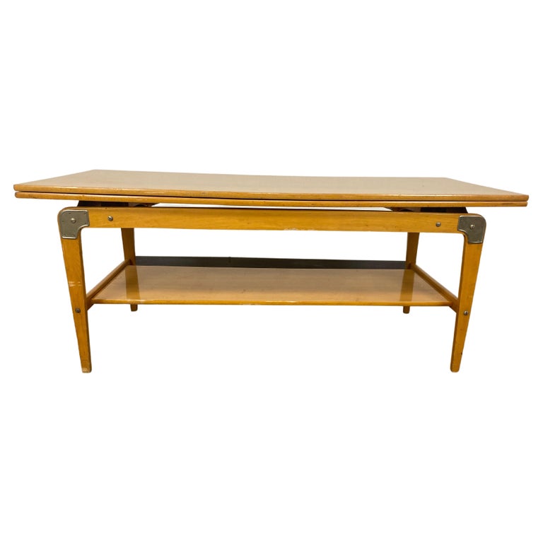 Vintage Adjustable Conference Table For Sale at 1stDibs