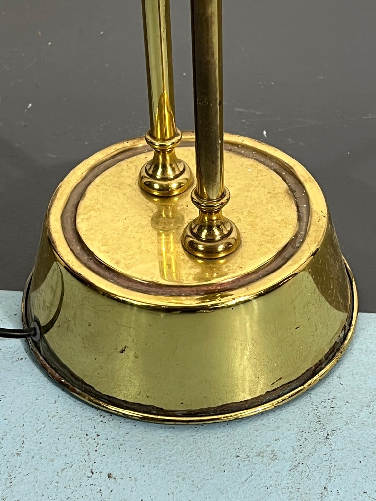 Vintage Adjustable Italian Solid Brass Floor Lamp from 70s For Sale at ...