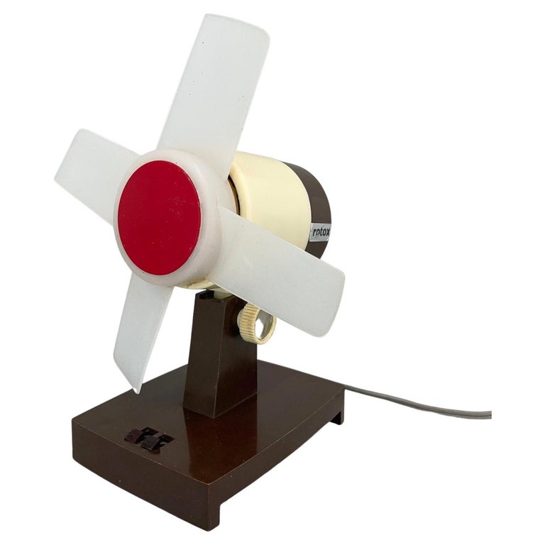 Vintage Adjustable Table Fan by Rotox, Czechoslovakia For Sale at 1stDibs