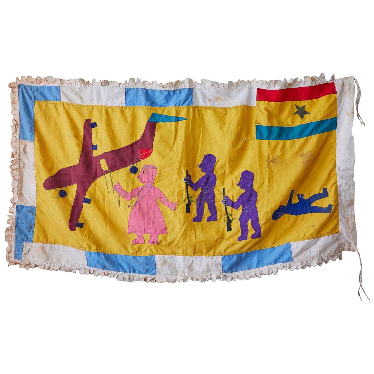 Fante Asafo Flag, Ghana, circa 1960 at 1stDibs