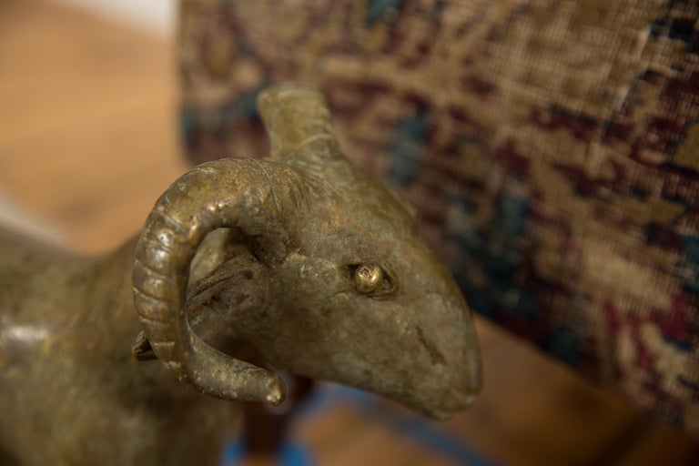 Vintage African Bronze Ram at 1stDibs