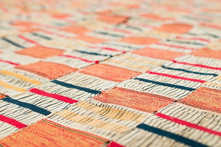 Vintage African Kente Cloth Textile For Sale at 1stdibs