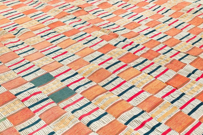 Vintage African Kente Cloth Textile For Sale at 1stdibs