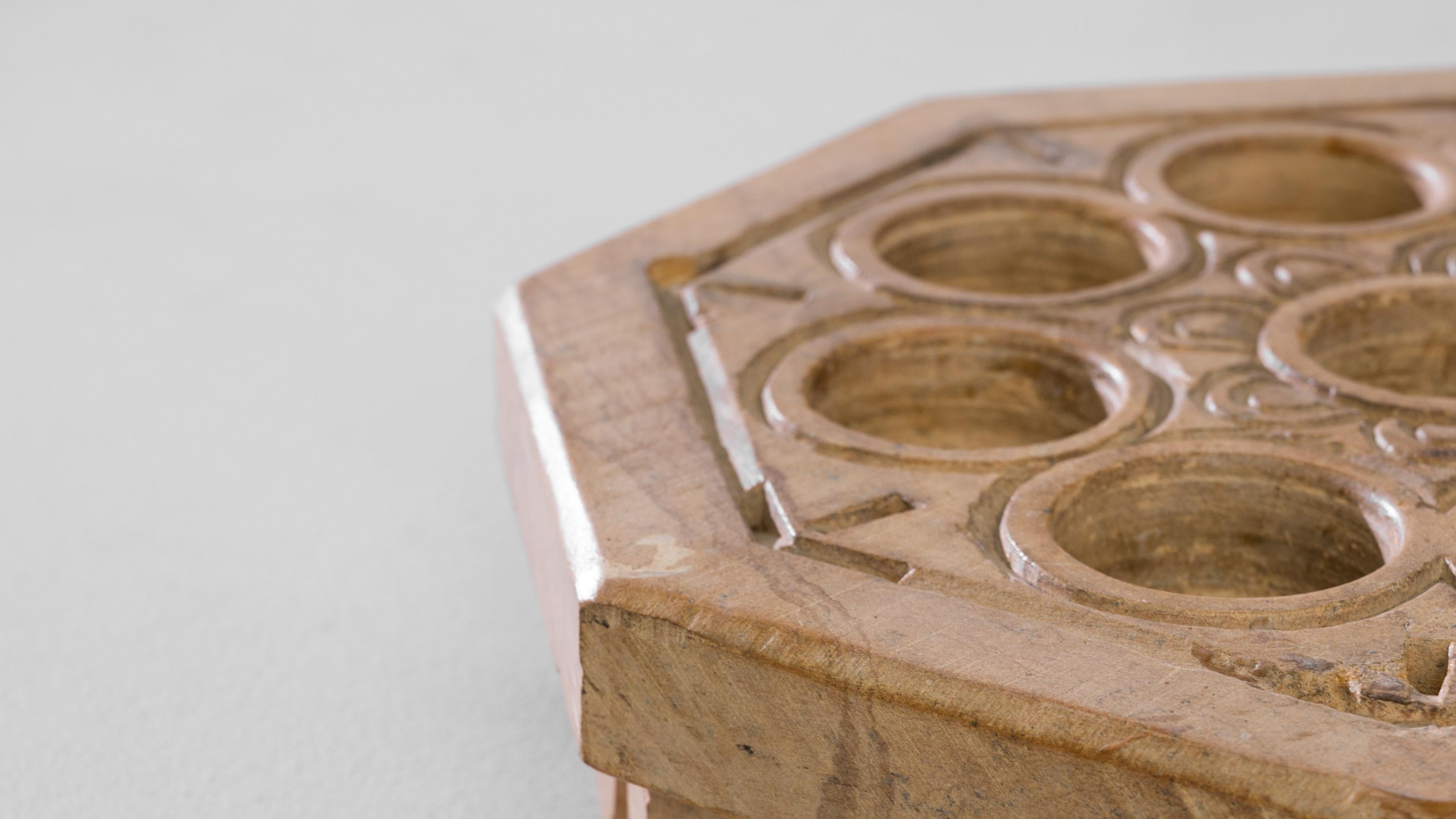 Vintage African Stone Game Board at 1stDibs