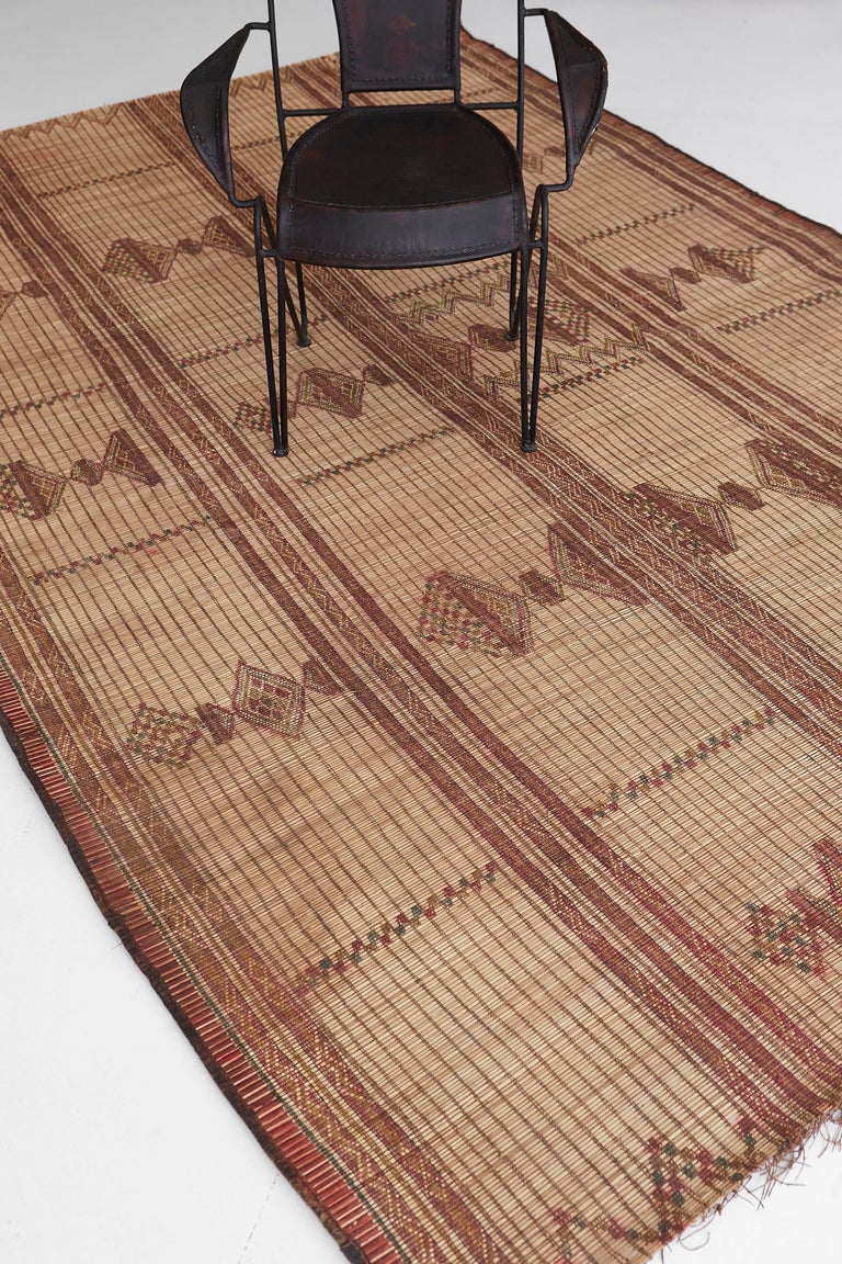 Vintage African Tuareg Mat For Sale at 1stDibs