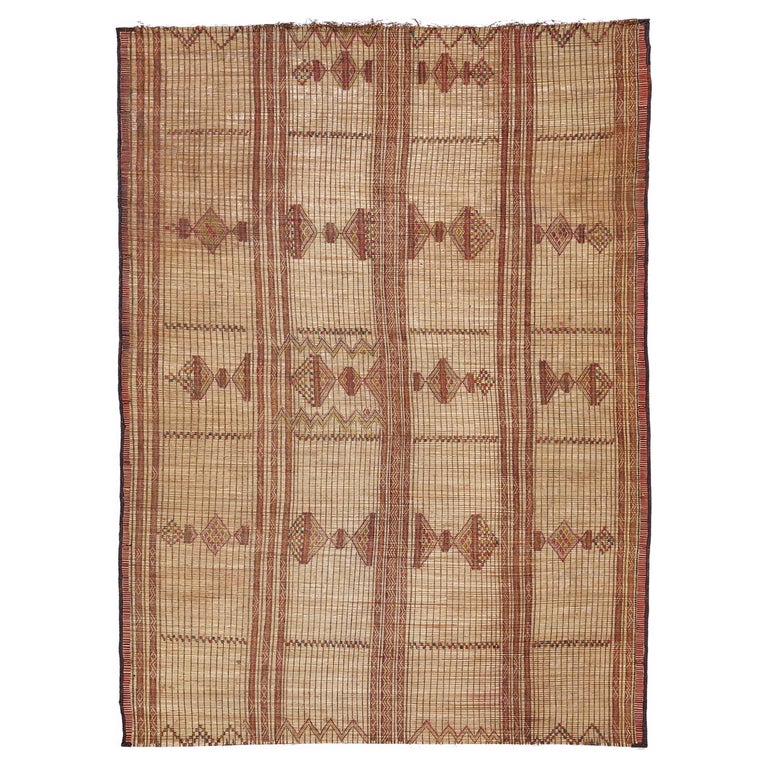 Vintage African Tuareg Mat For Sale at 1stDibs