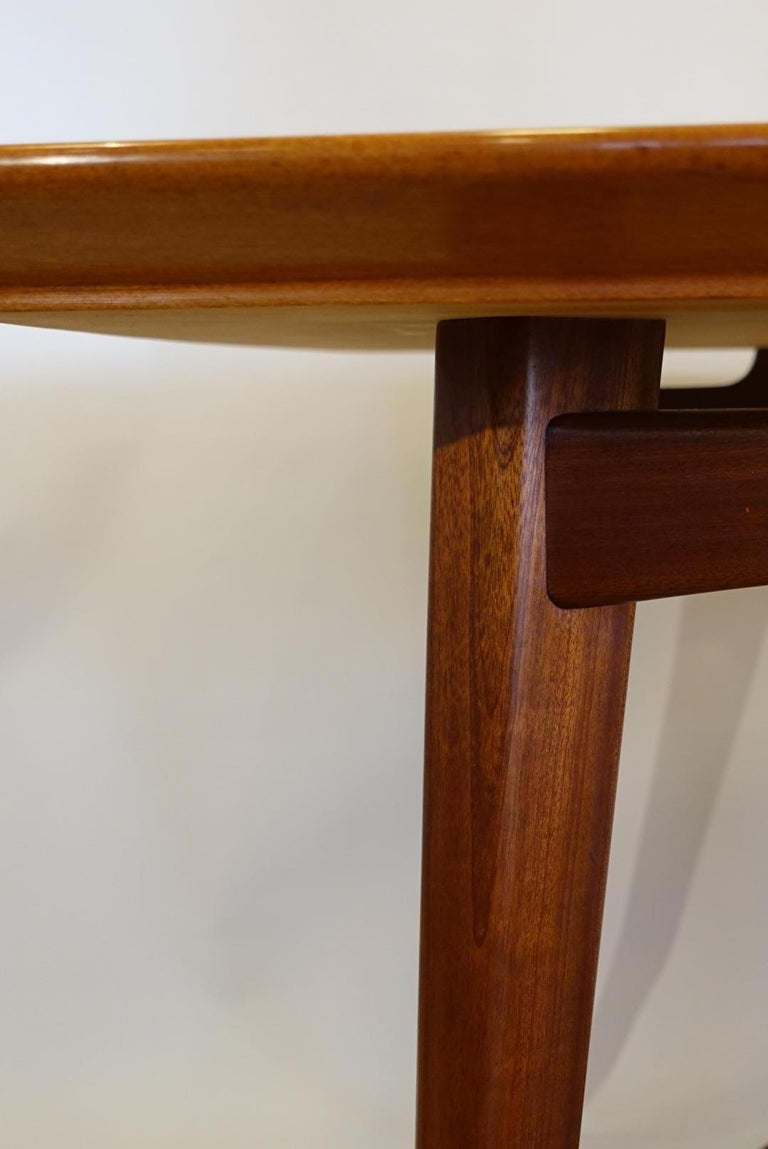 Vintage Agba Wood "Nilva" Dining Table by José Espinho for Móveis Olaio ...