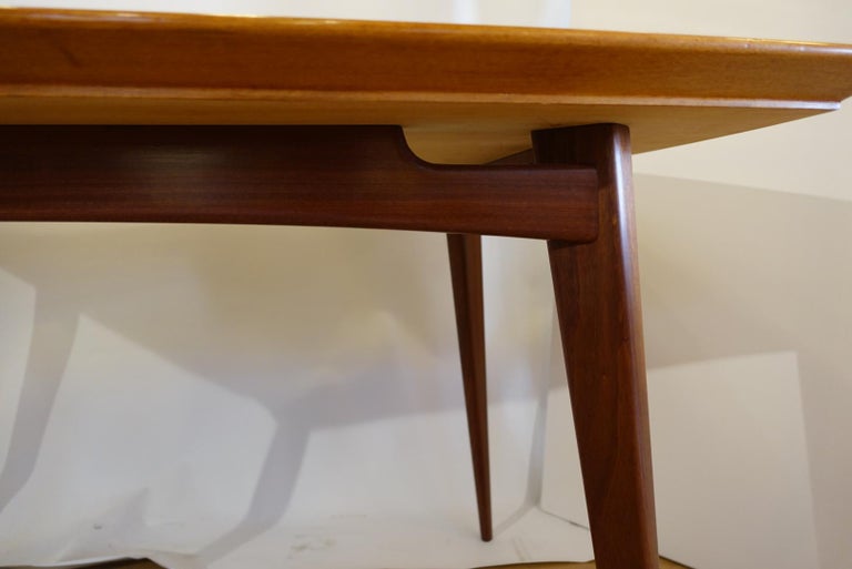 Vintage Agba Wood "Nilva" Dining Table by José Espinho for Móveis Olaio ...