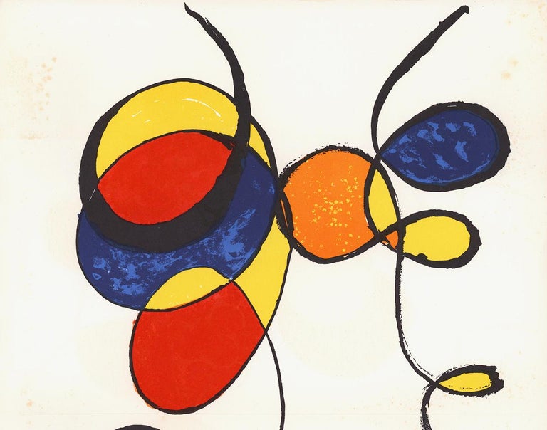 Vintage Alexander Calder Lithograph at 1stDibs