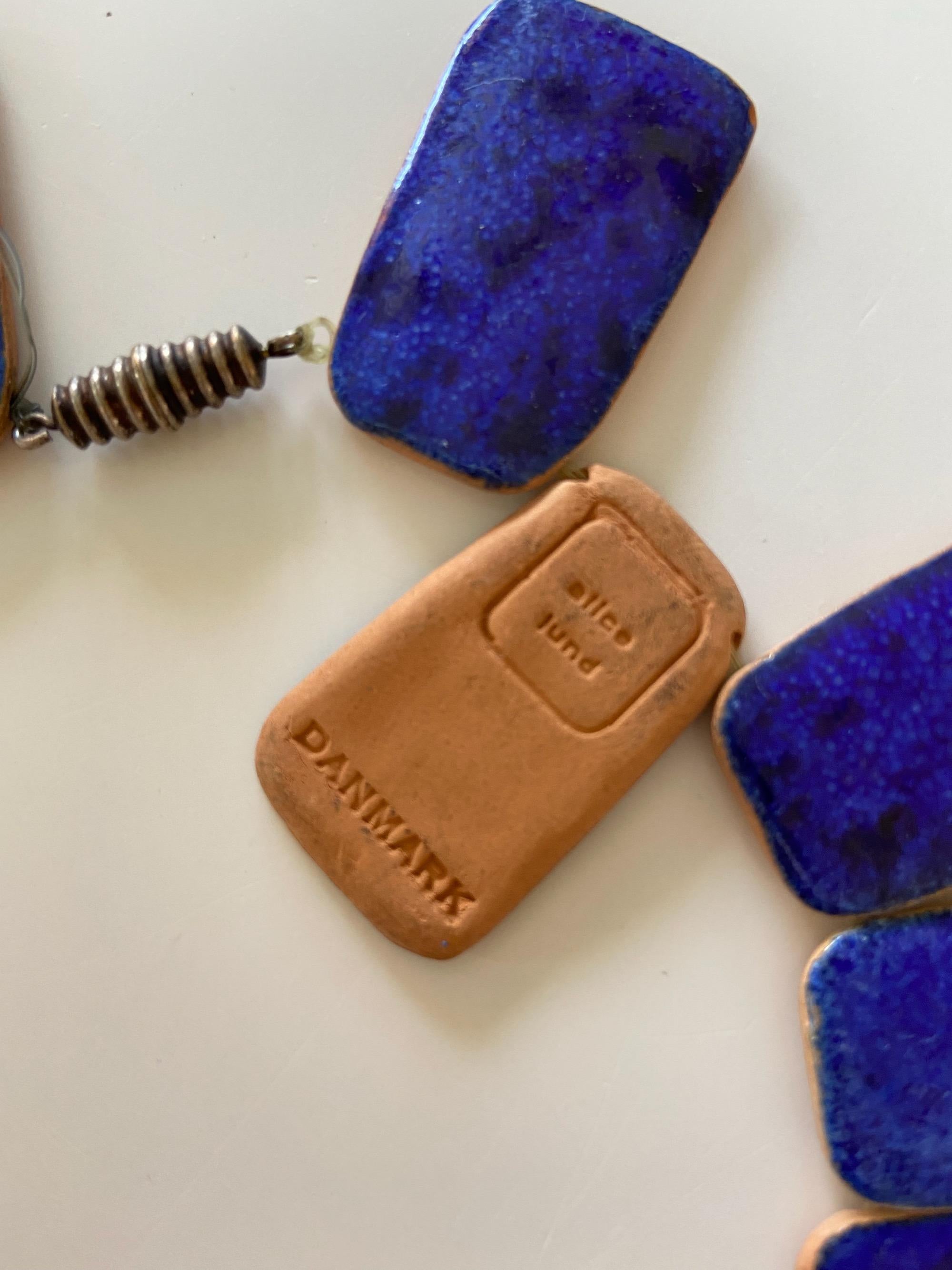 Vintage Alice Lund Ceramic Necklace Made in Denmark at 1stDibs | alice ...