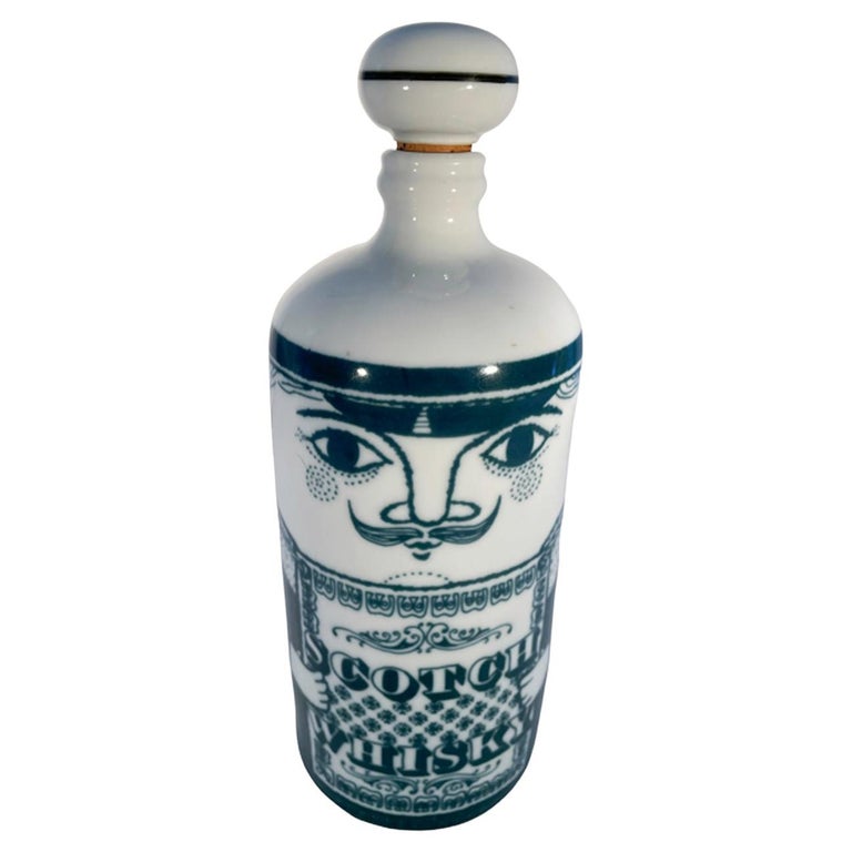 Vintage Altenkunstadt Porcelain Decanter, Barman with 'Scotch Whisky ...
