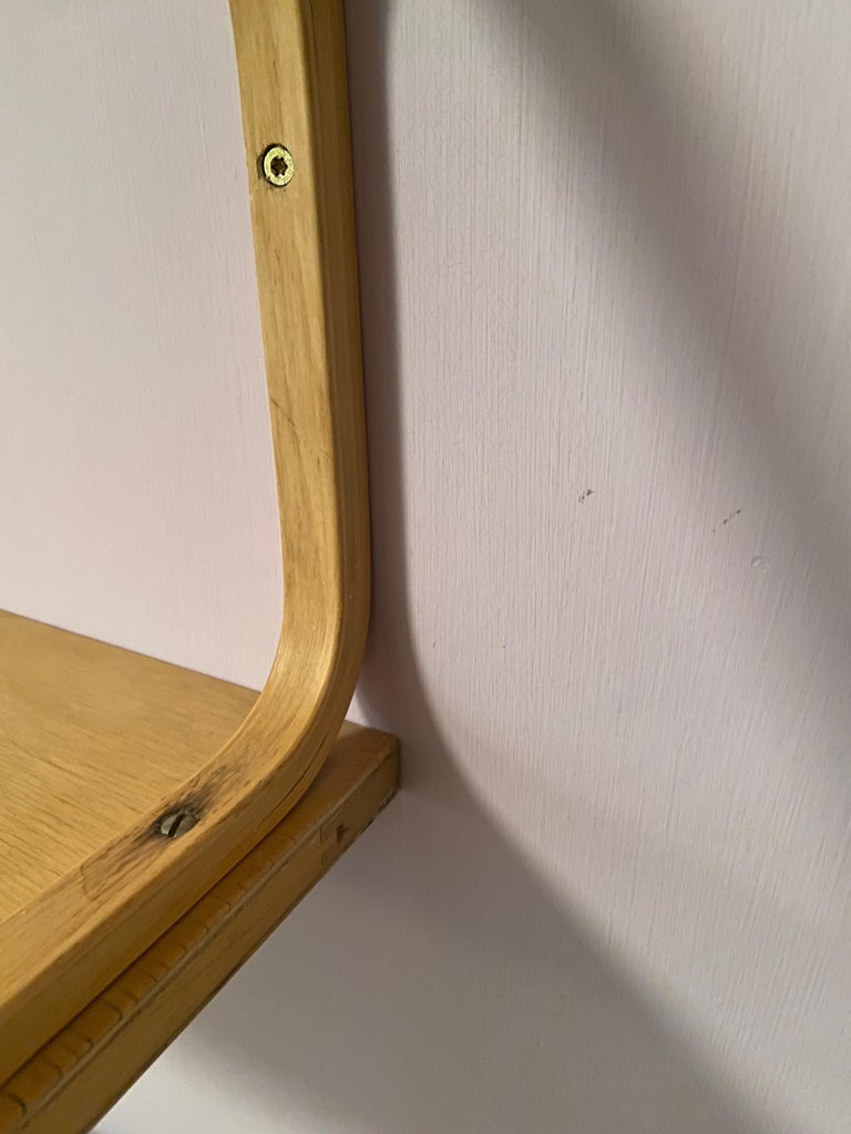 Vintage Alvar Aalto 112b Birch Wood Shelf, Finland, 1950s For Sale at ...