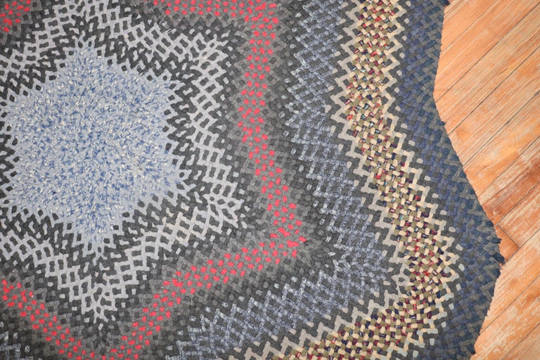 Vintage American Braid Carpet For Sale at 1stDibs
