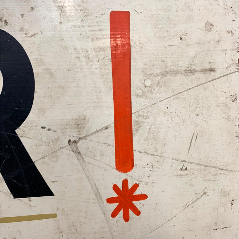 Vintage American Double Sided Factory Sign at 1stDibs | the bitterness ...