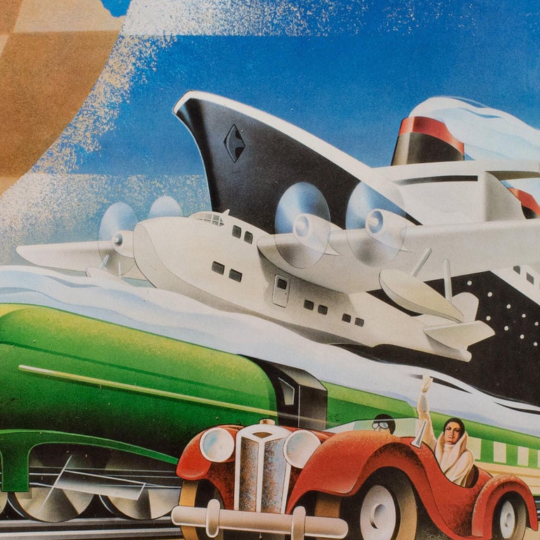 Vintage American Express Print, Framed, Retail, Advertisement, Poster ...