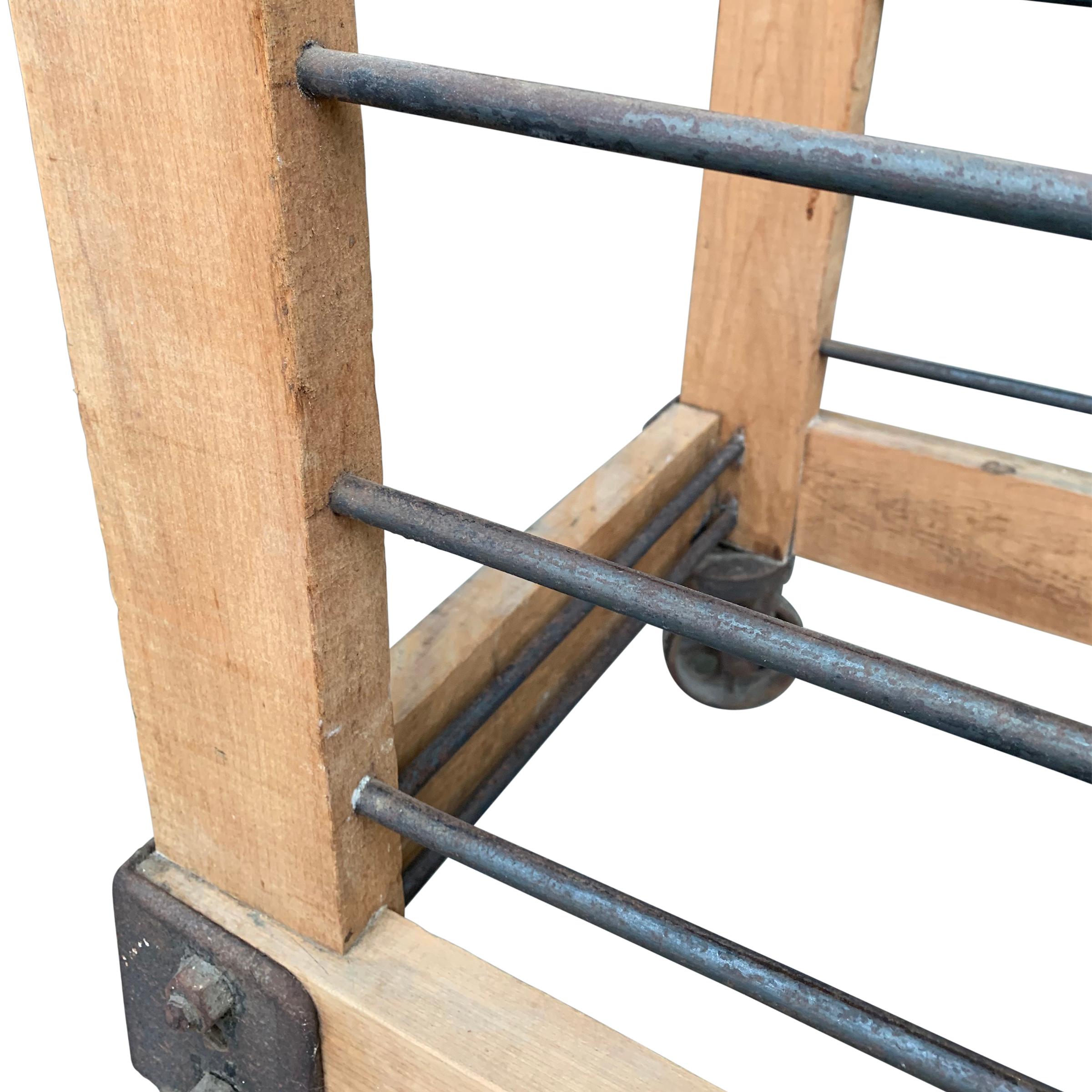 Vintage American Industrial Baker's Rack at 1stDibs | industrial bakers ...