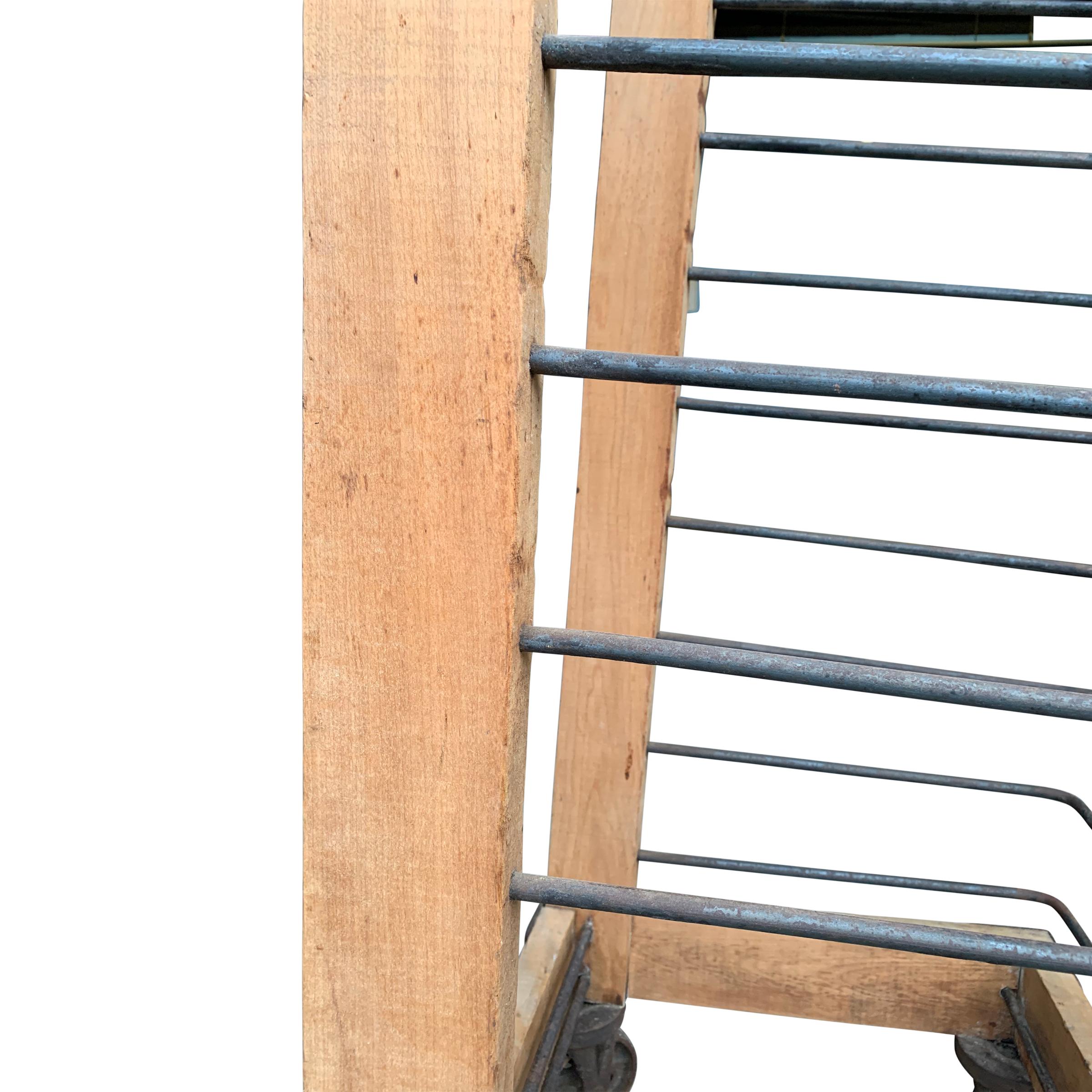 Vintage American Industrial Baker's Rack at 1stDibs | industrial bakers ...