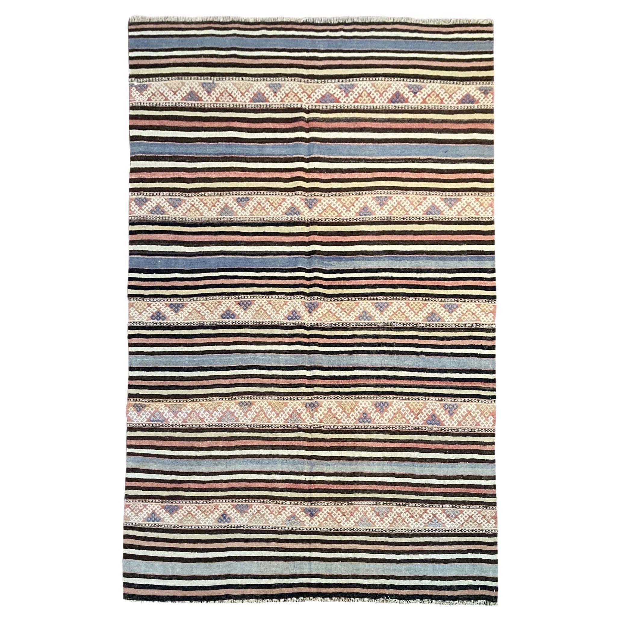 Vintage Anatolian Kilim For Sale at 1stDibs