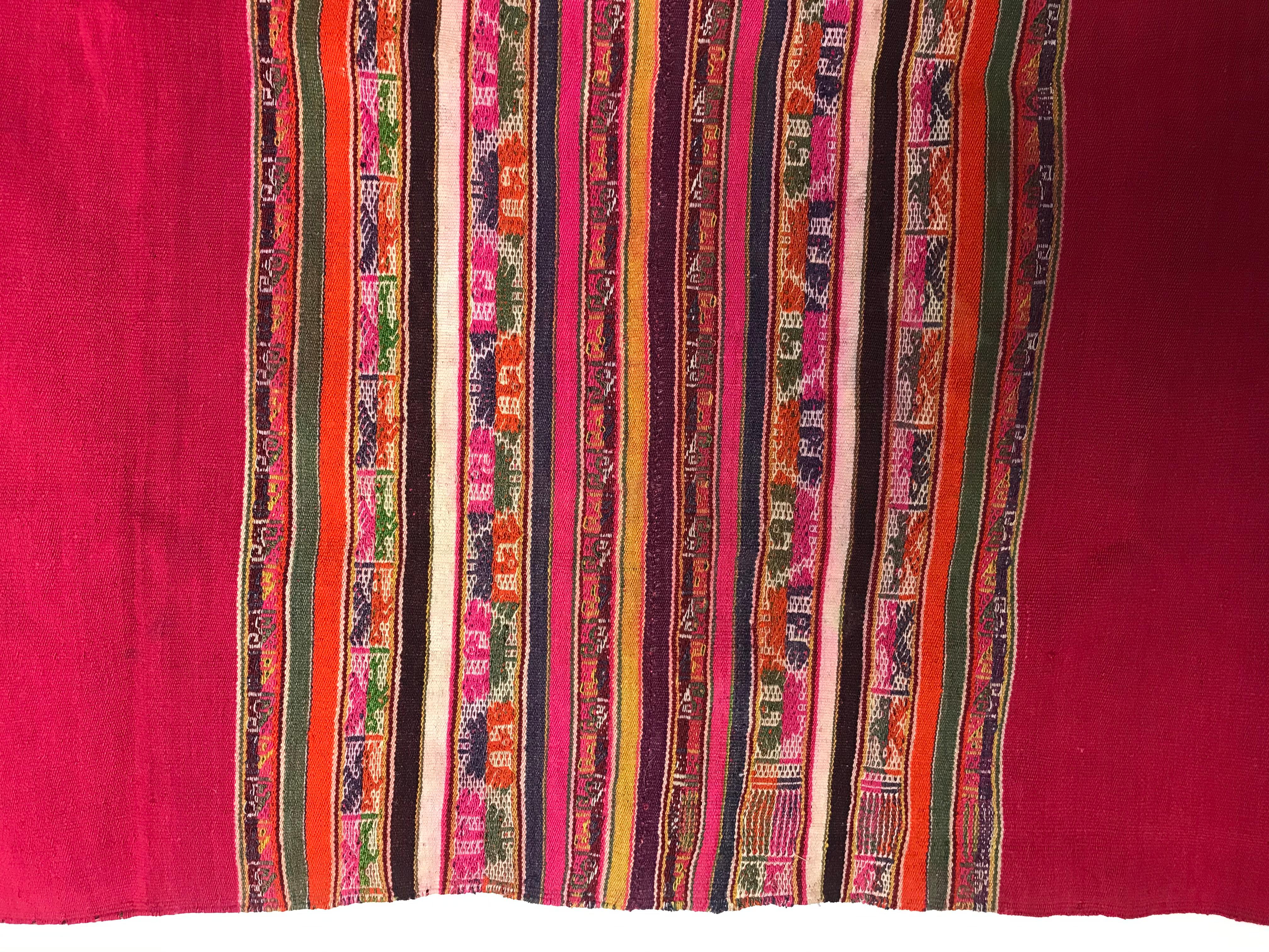 Vintage Andean Peruvian Fine Large Manta Cloth South American Textiles ...