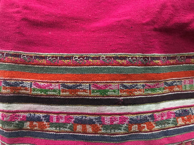 Vintage Andean Peruvian Fine Large Manta Cloth South American Textiles ...